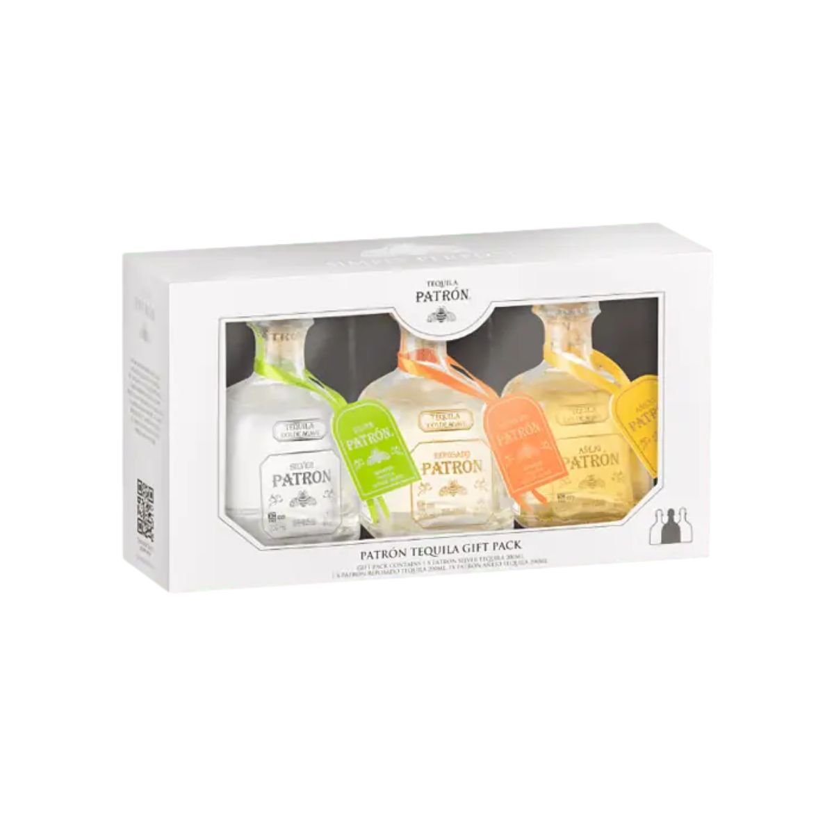 Patron Tequila Gift Pack - Silver/Reposado/Anejo (3x200ml) - Secret Bottle
