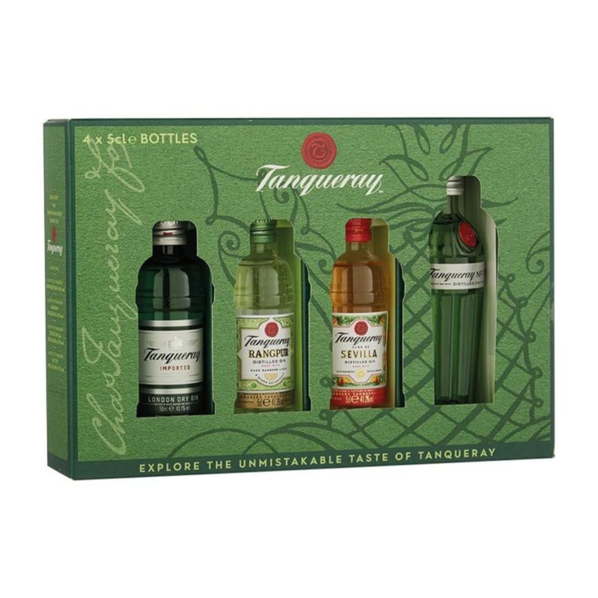 Tanqueray Miniatures Gift Pack (4 x 50mL) - Secret Bottle