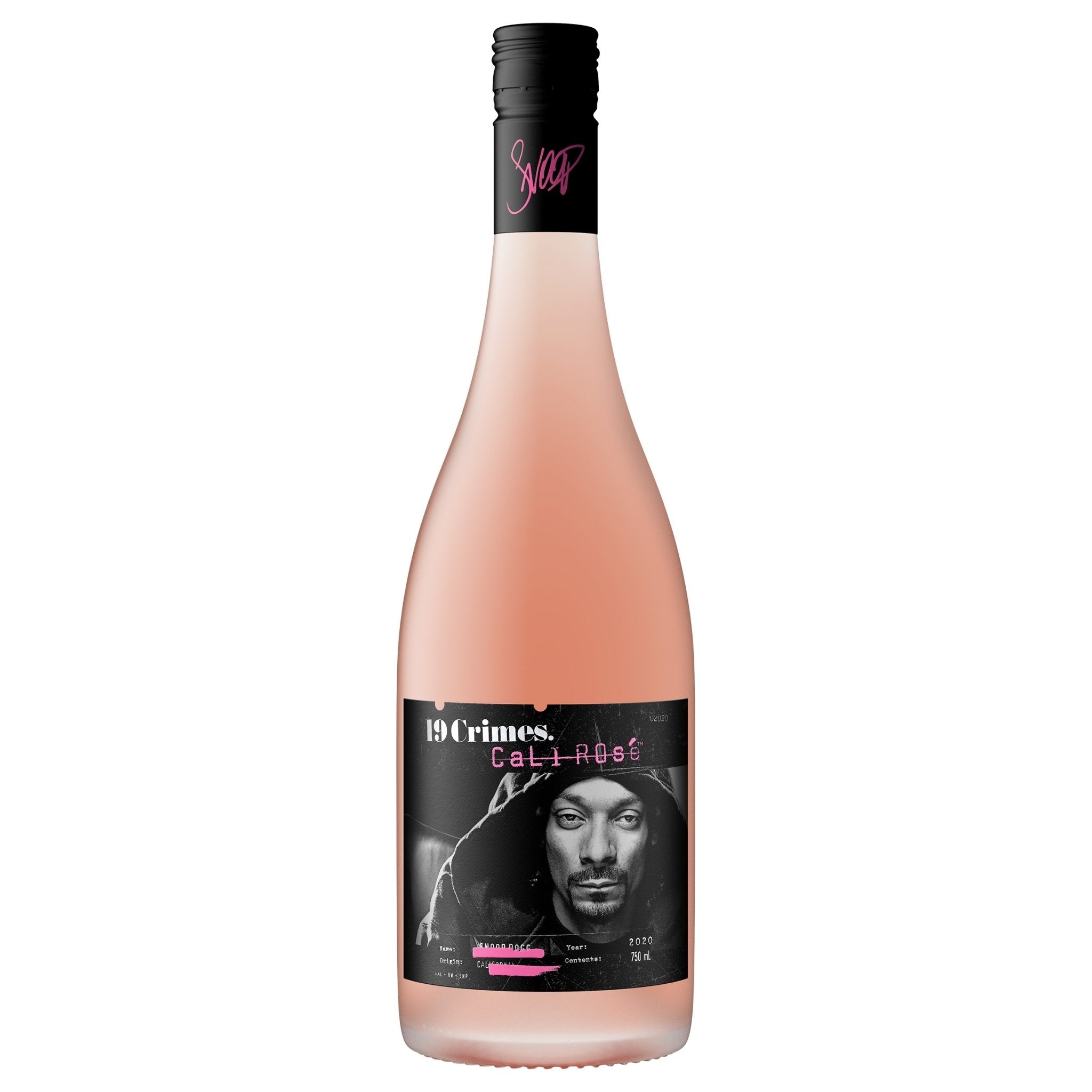 19 Crimes 2020 Snoop Dogg Cali Rosé (750mL) - Secret Bottle