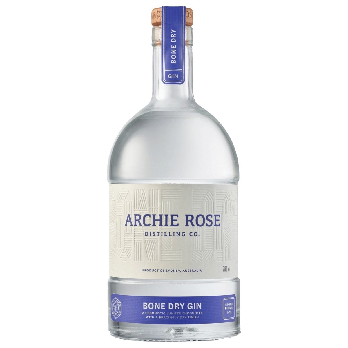 Archie Rose Bone Dry Gin (700mL) - Secret Bottle
