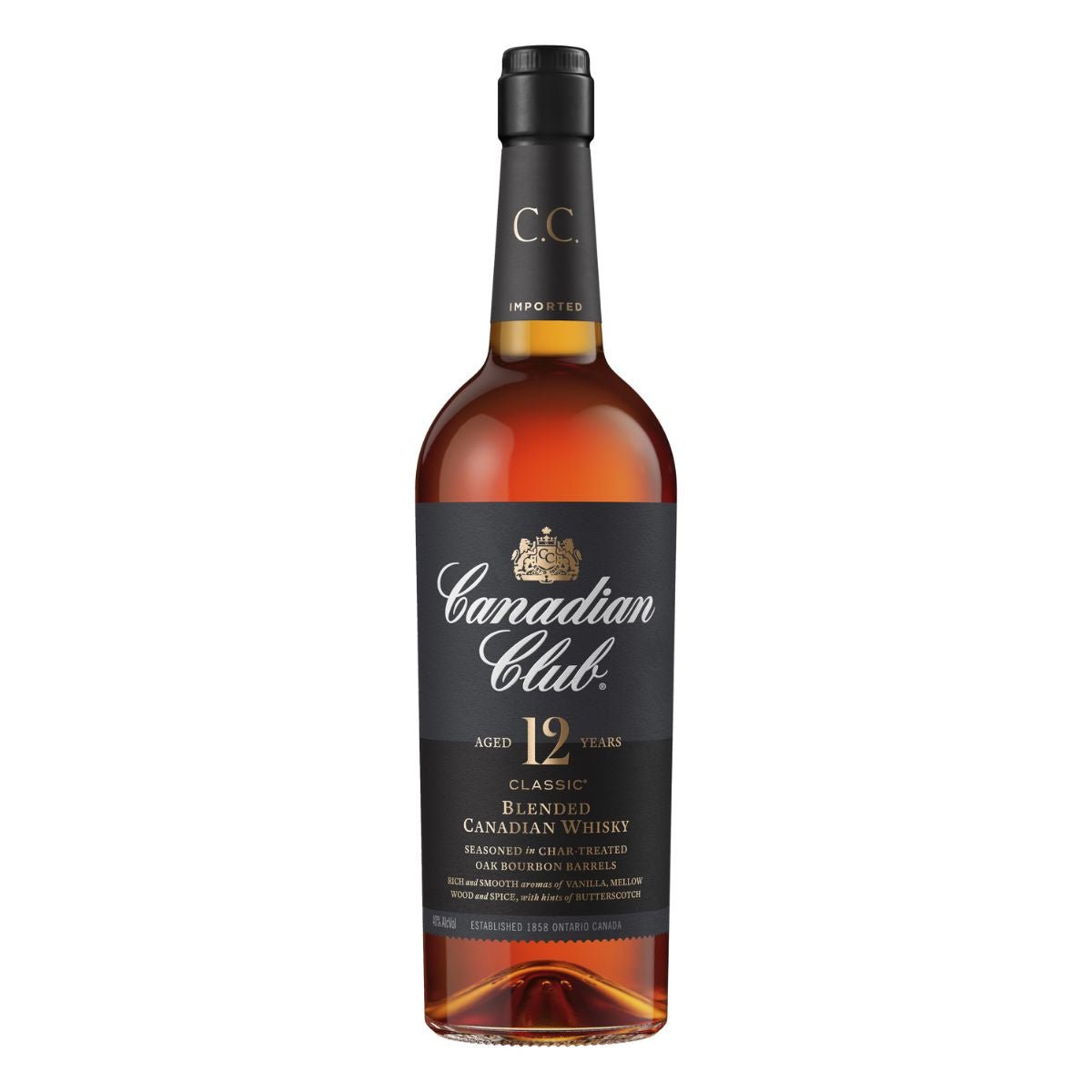 Canadian Club Classic 12 Year Old (700mL) - Secret Bottle