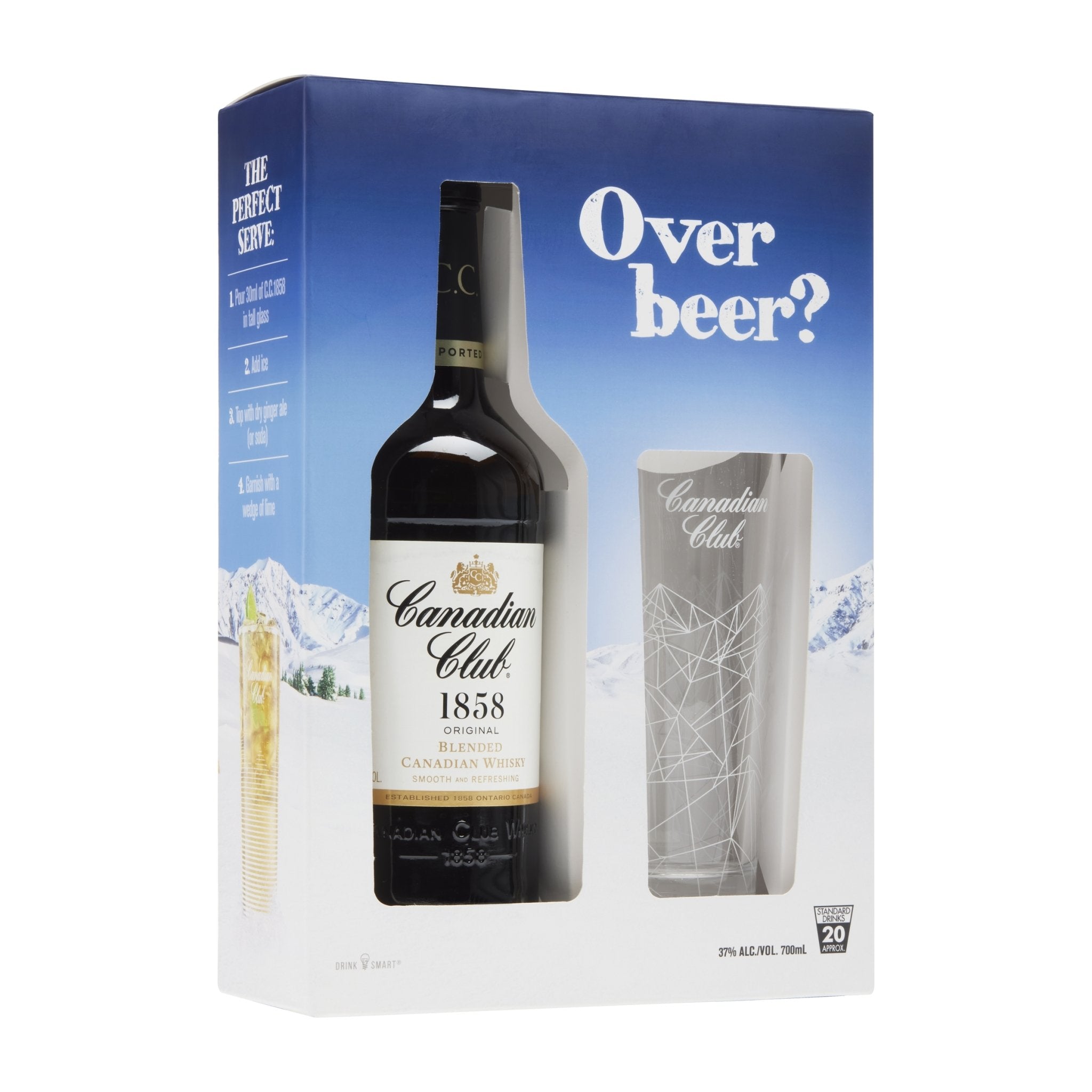 Canadian Club Highball Gift Pack (700mL) - Secret Bottle