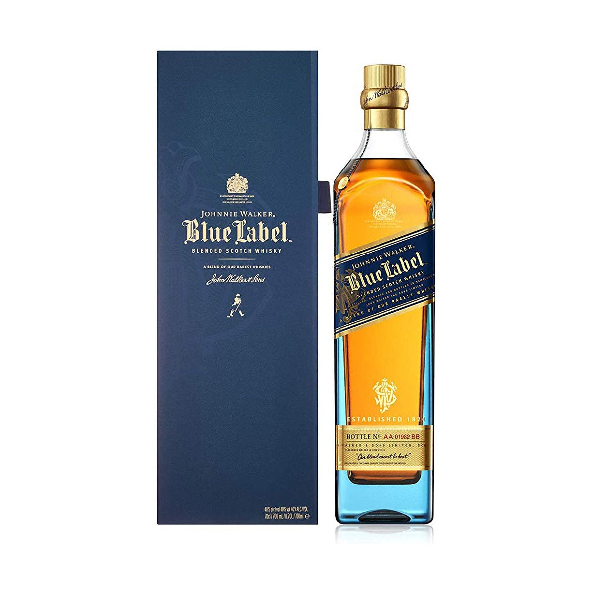 Johnnie Walker Blue Label Scotch Whisky (700mL) – Secret Bottle