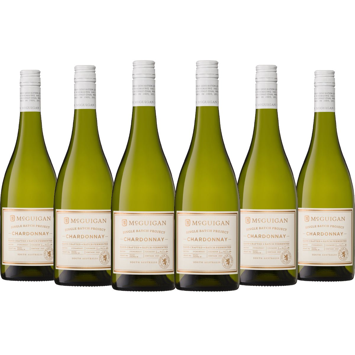 McGuigan Single Batch Project Chardonnay (750mL) Case of 6 - Secret Bottle