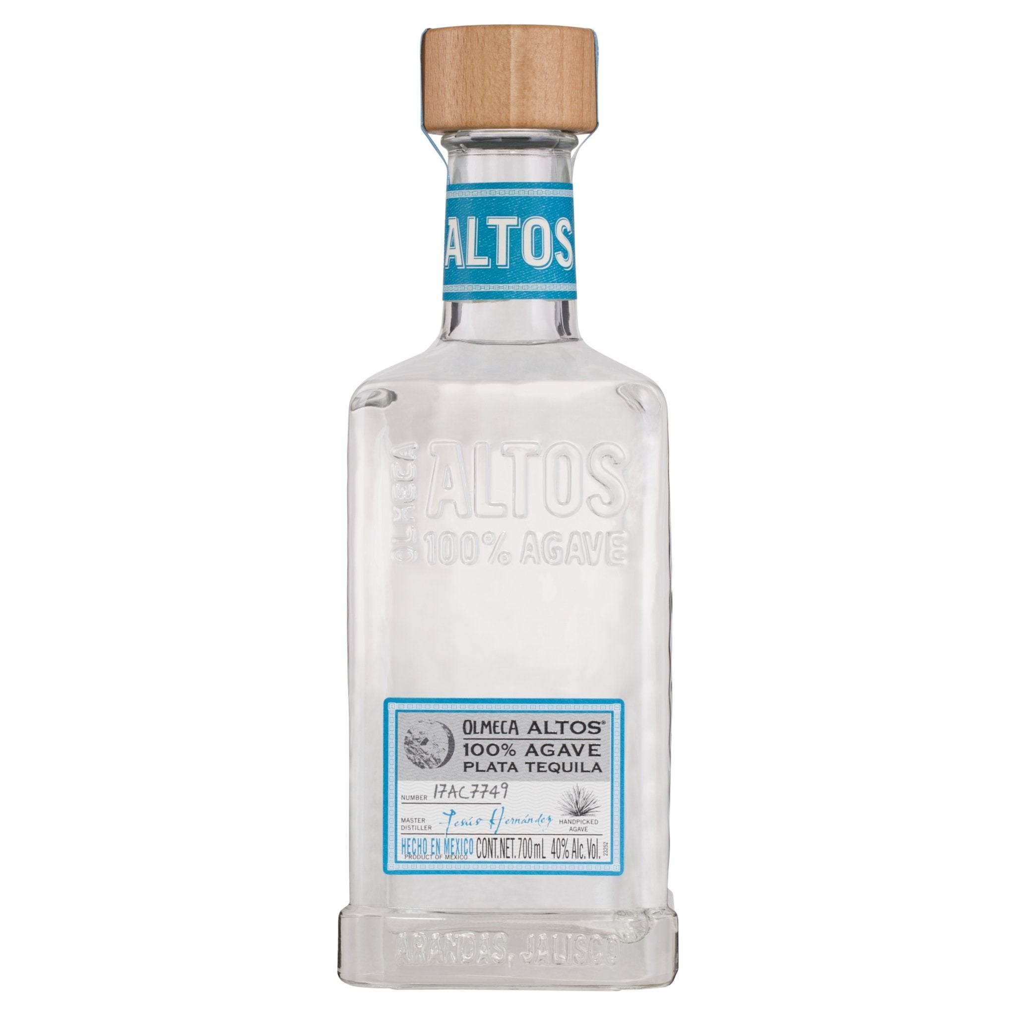Olmeca Altos Plata Tequila (700ml) – Secret Bottle